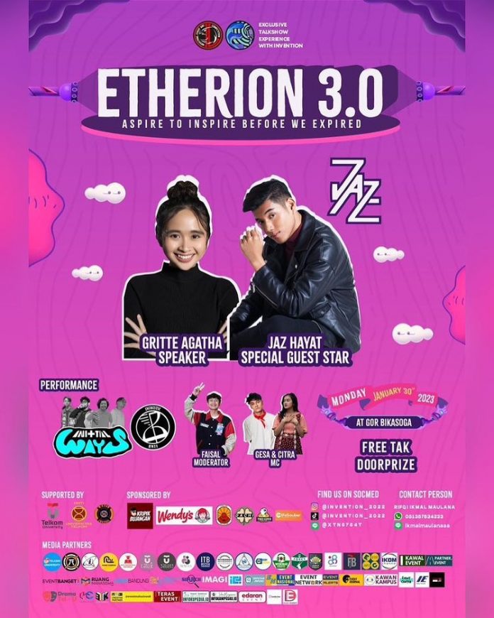 Event Bandung : Etherion 3.0 | infobdg.com