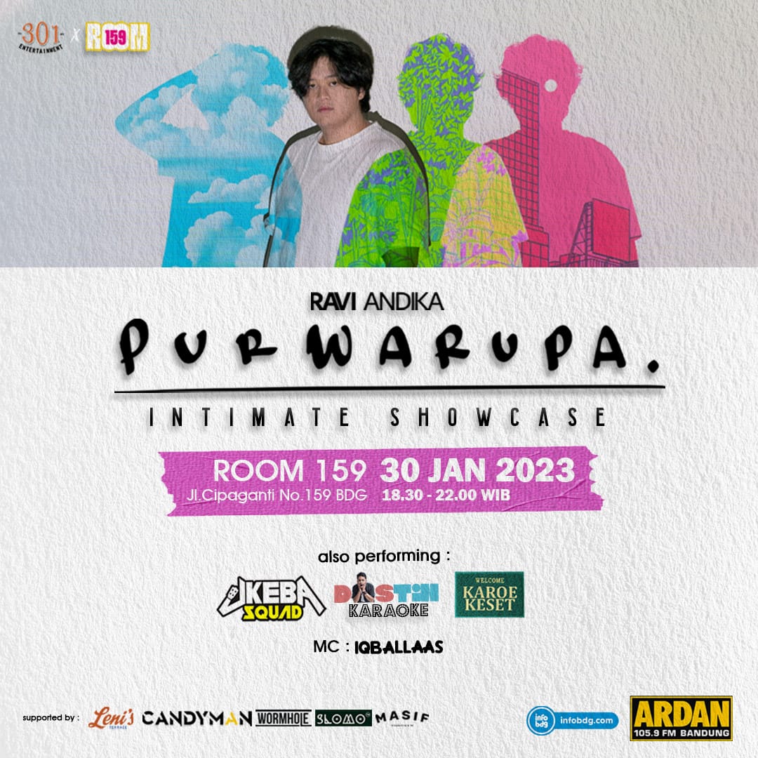 Event Bandung : Ravi Andika 'Purwarupa' Intimate Showcase - infobdg.com