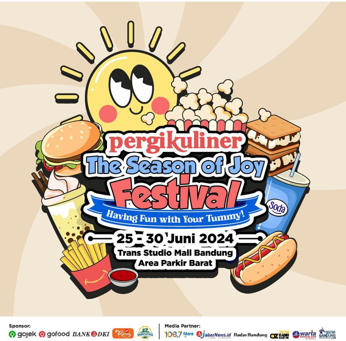 Event Bandung: Pergi Kuliner The Season of Joy Festival - infobdg.com