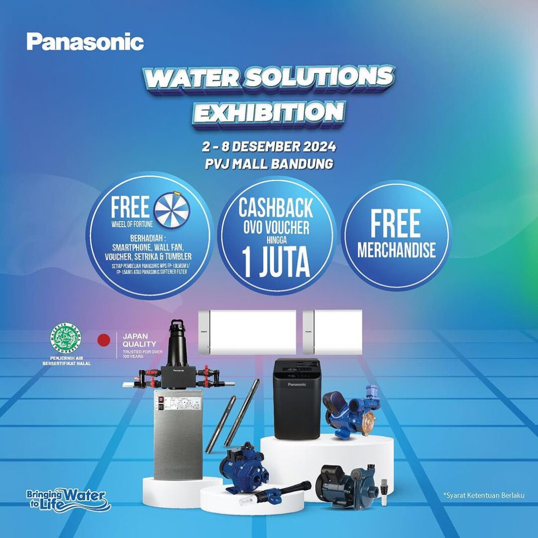 Panasonic Water Solutions Exhibition 2024 Hadir di PVJ Mall Bandung ...